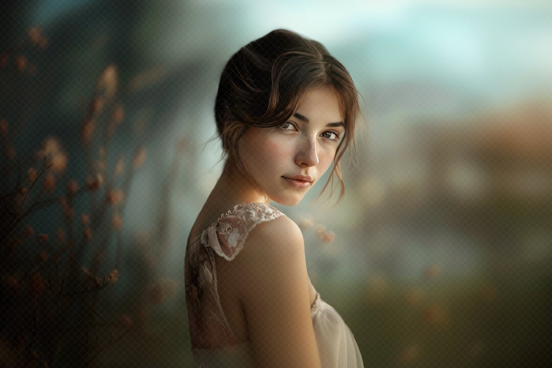 Turquoise Floral Fine Art Digital Backdrop! Fine Art Texture, Studio ...