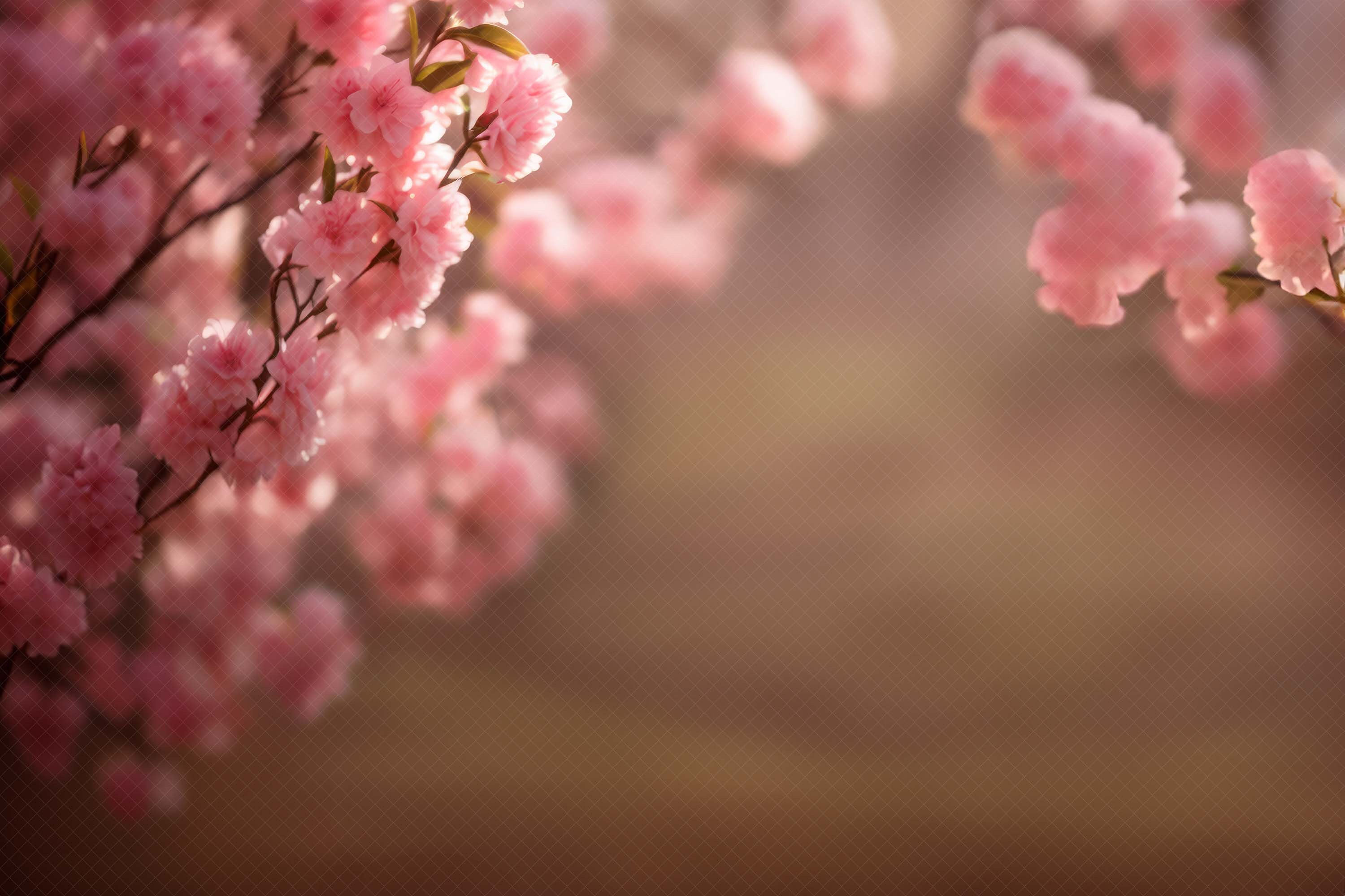 Floral Pink Tree's Digital Backdrop! Spring Backdrop, Maternity ...