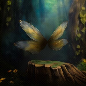 Wooden Fairy Digital Backdrop! Fantasy Backdrop, Maternity Backdrop ...