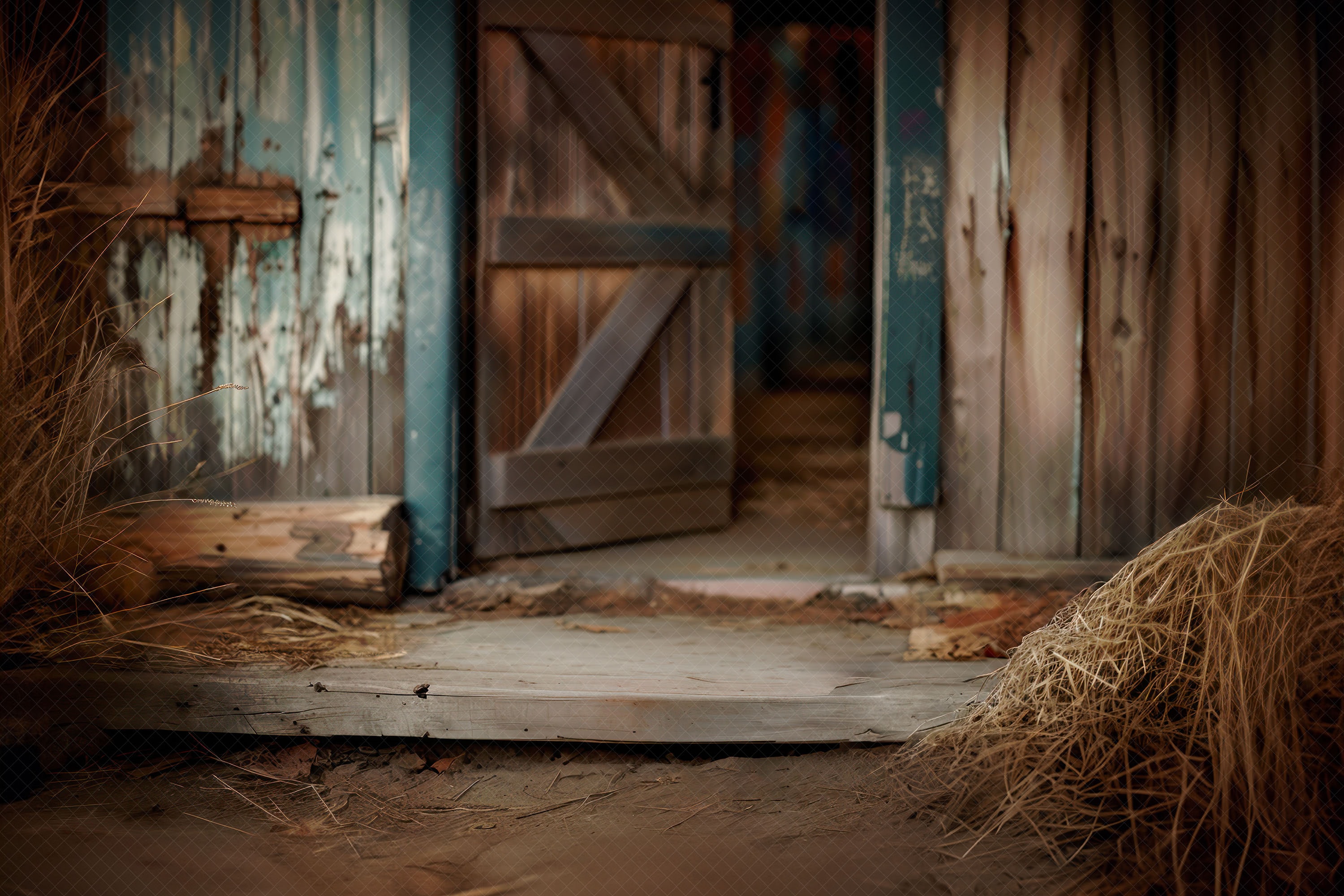 Sitting by the Barn Digital Backdrop Barn Backdrop, Children Backdrop ...