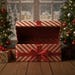 Inside the Christmas Gift Box Digital Backdrop! Christmas Tree Backdrop ...