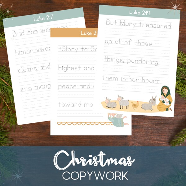 Christmas Scripture - Etsy