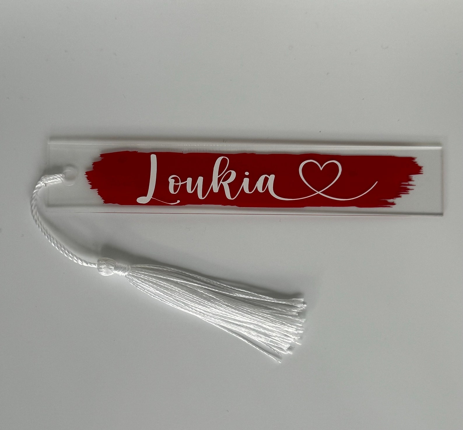 Custom Name Bookmark Custom Text Bookmark Acrylic Bookmark Personalised ...