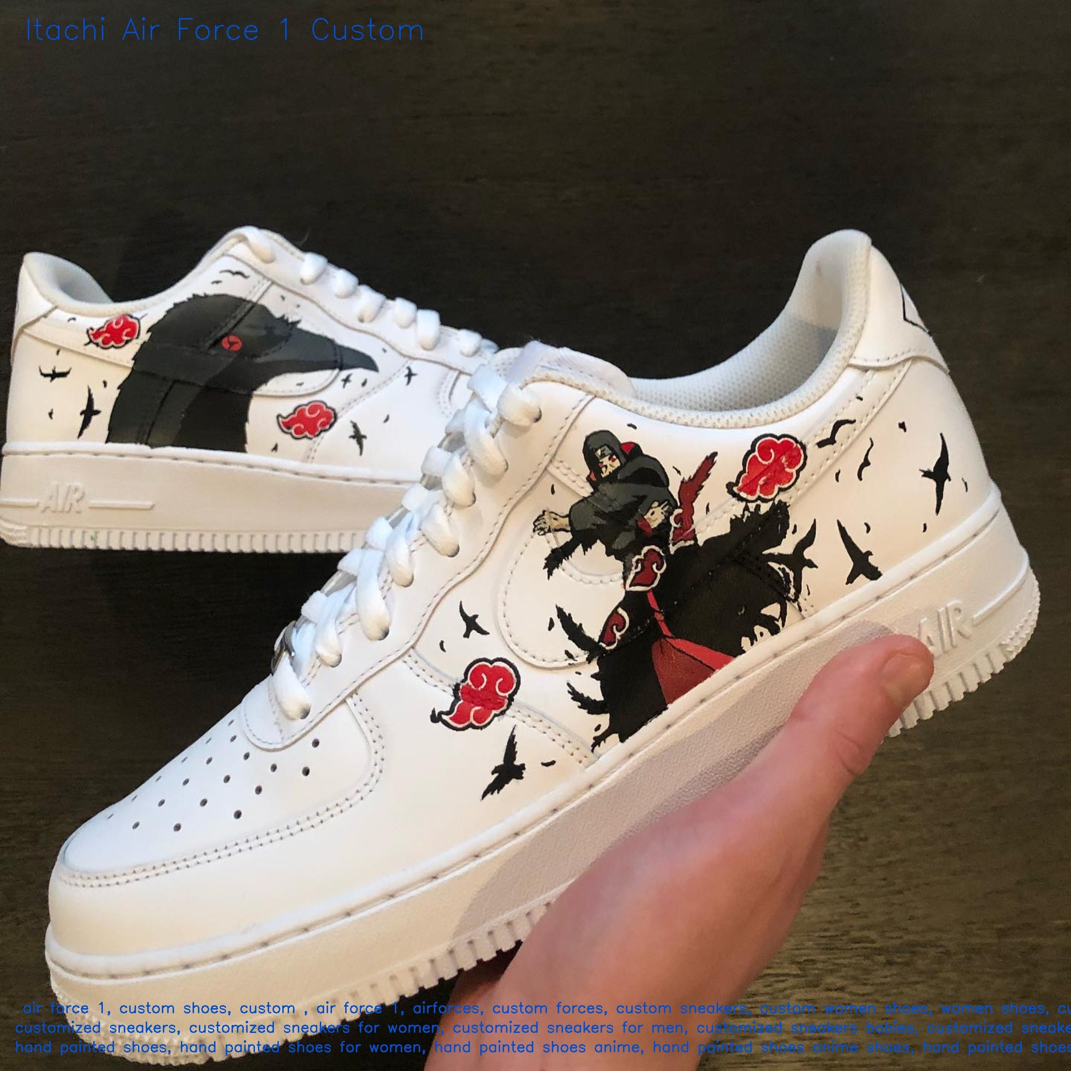 Itachi Air Force 1 Custombuy Now: Luxetsy.com/pu-038 - Etsy