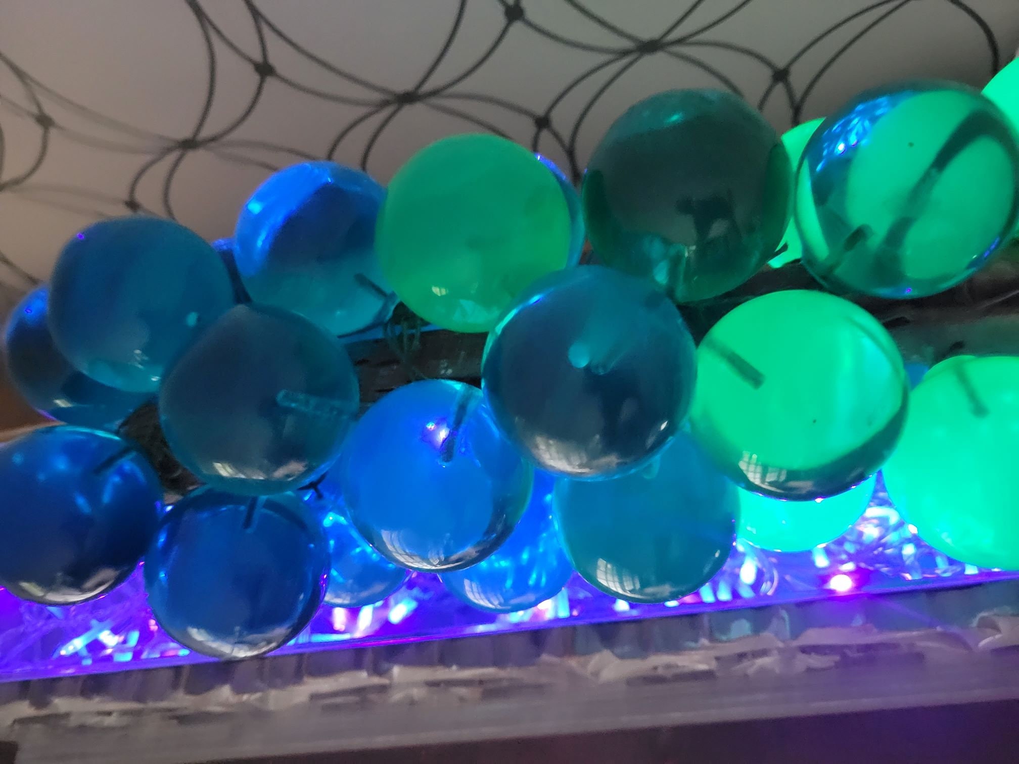 Mid Century Grapes From the 60's Large Cluster, Custom Made With Shades ...