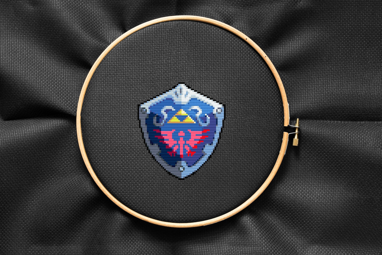 Cross Stitch Hylian Shield Pattern Perfect Gift for Zelda Fans Pattern ...