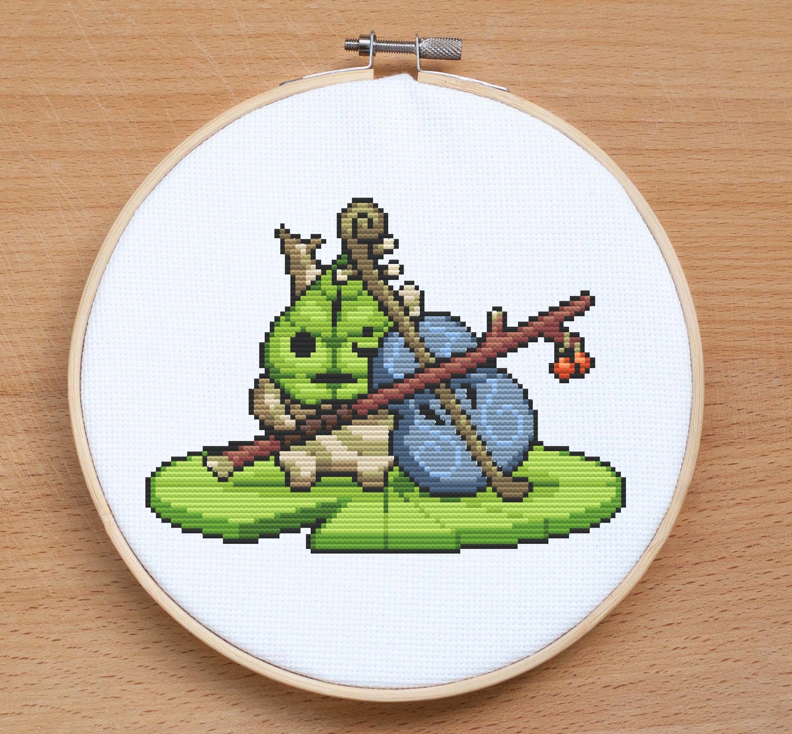 Cross Stitch Makar Korok Pattern for Zelda Fans the Legend of Zelda ...