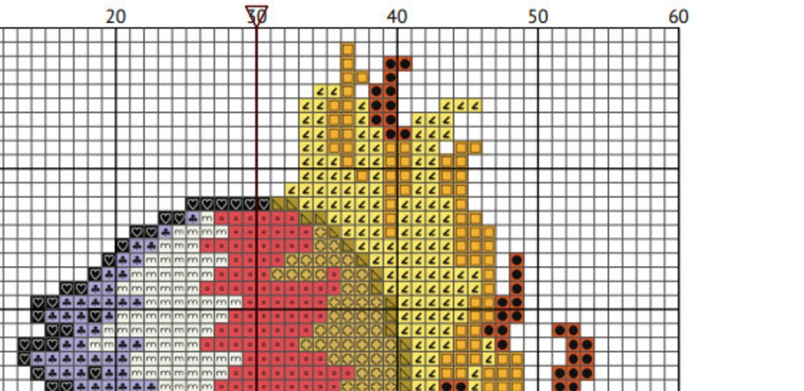 Cross Stitch Todoroki Shoto Pattern Anime Cross Stitch Gift - Etsy