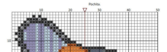 Cross Stitch Pochita Pattern Anime Cross Stitch Gift for Anime Lovers ...