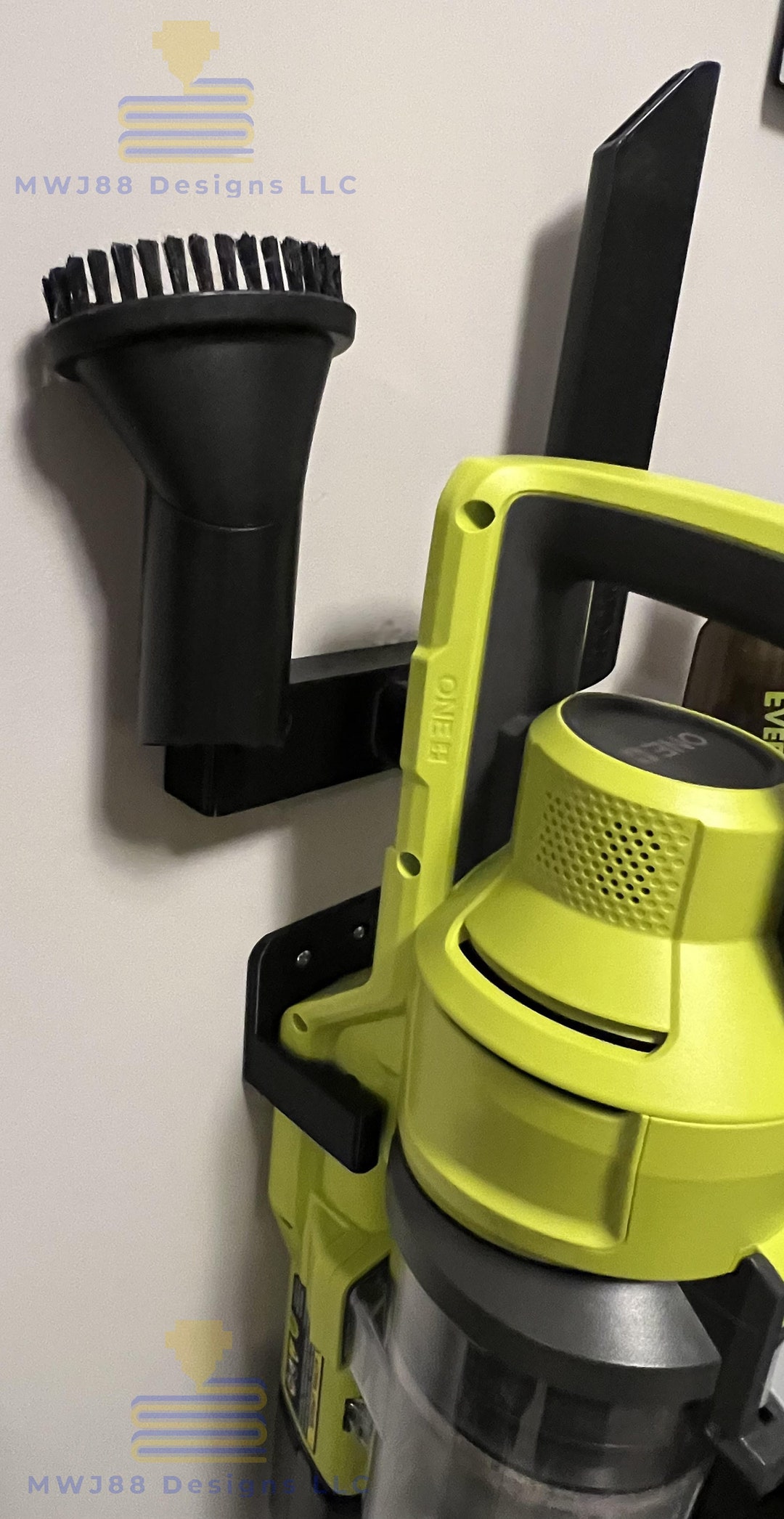 Wall Mount for Ryobi ONE+ 18V Stick Vac -PCL & PBL Compatible- No ...
