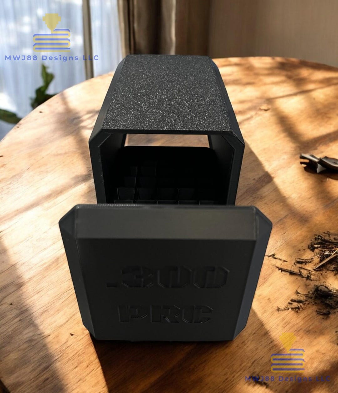 Sliding Ammo Case - .300 PRC - 50rd - Ammo Storage Bullet Box Case - 50 ...