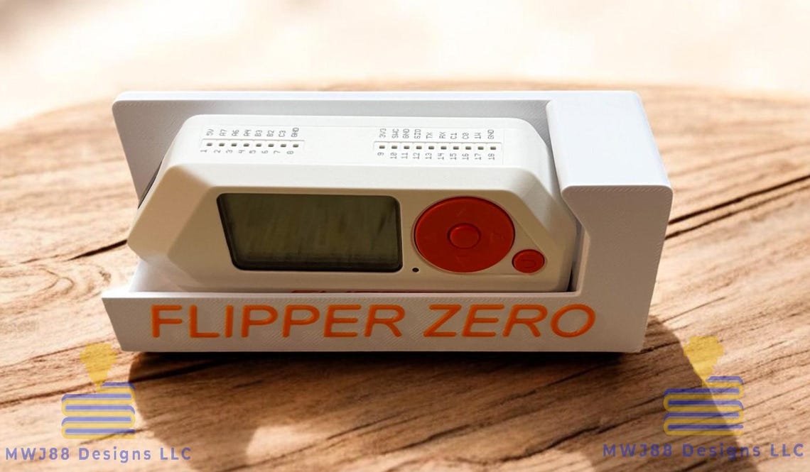 Flipper Zero Desk Stand Docking Station - With or Without Case - Charge ...