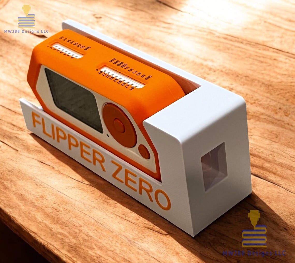 Flipper Zero Desk Stand Docking Station - With or Without Case - Charge ...