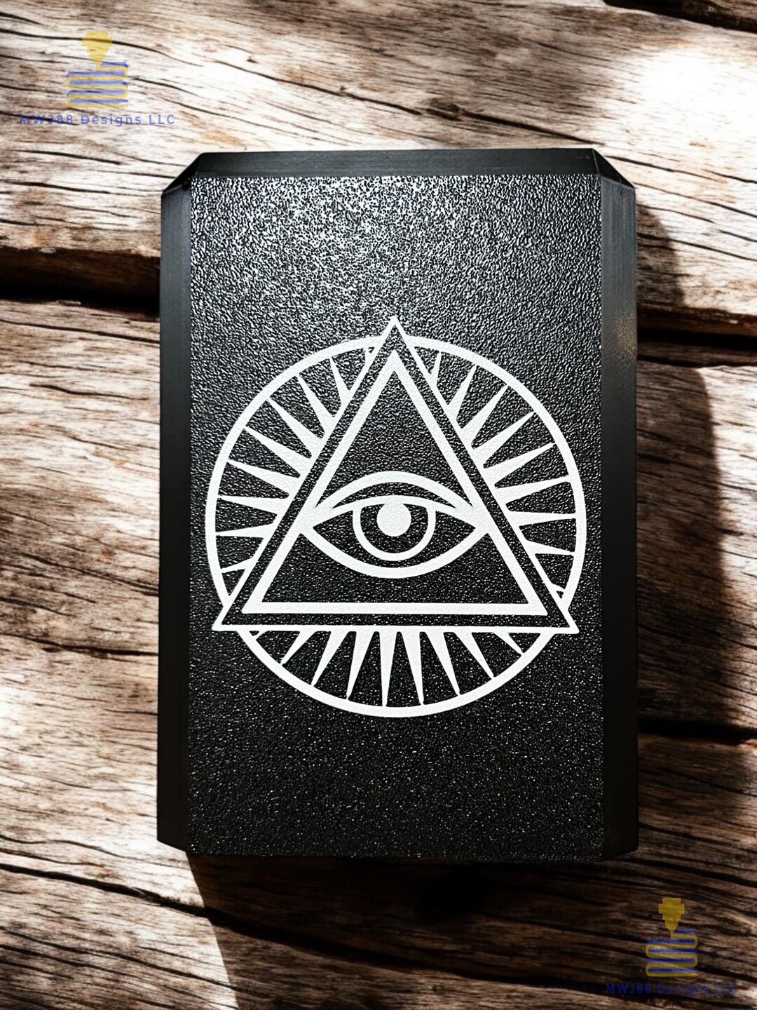 All Seeing Eye Logo Sliding Ammo Storage Box Case - Etsy