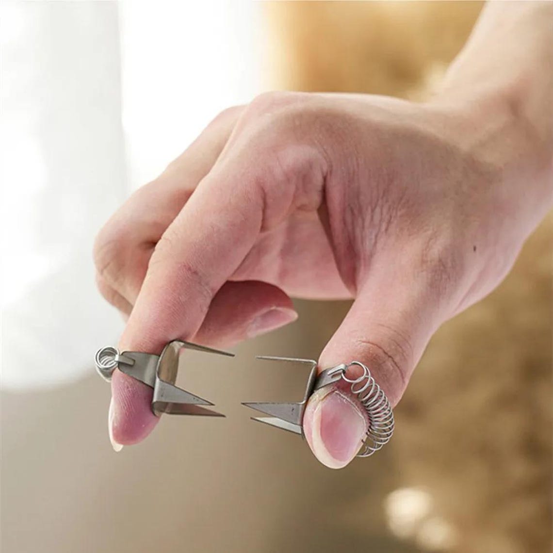 2pcs Pottery Clay Dipping Tong, Stainless Steel Clip, Sturdy Glaze ...