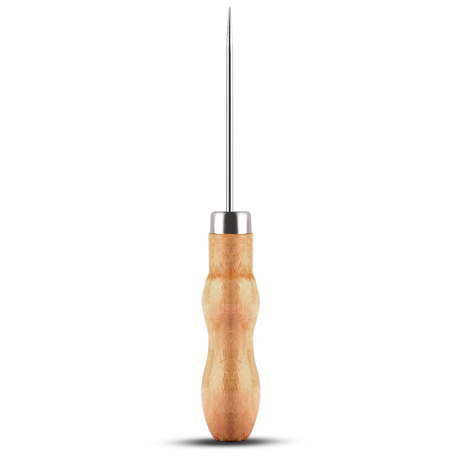 Candle Making Punch Tool, Crochet Hand Drill, Wood Handle. for DIY ...