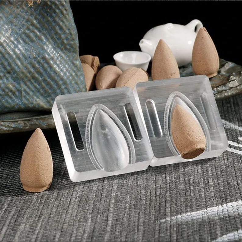Incense Cone Making Mold, Transparent Acrylic, Tower Aromatherapy Shape ...