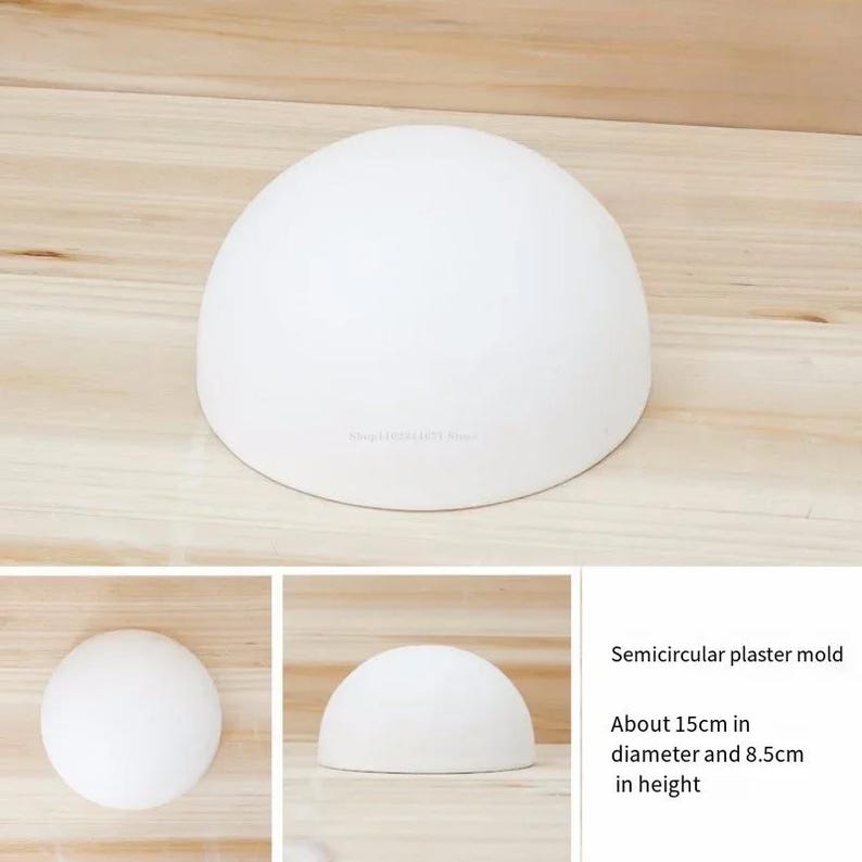 Gypsum Pottery Mold, Round, Triangle, Geometric, Long Service Life, for ...