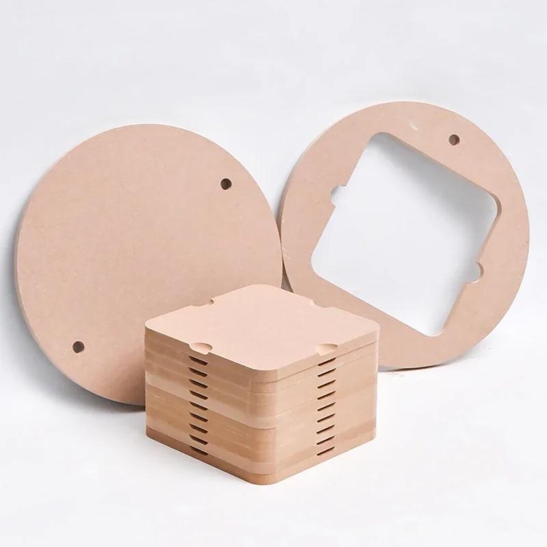 1-6pcs, Pottery Bats System With Engraved Centering Guides, Square ...