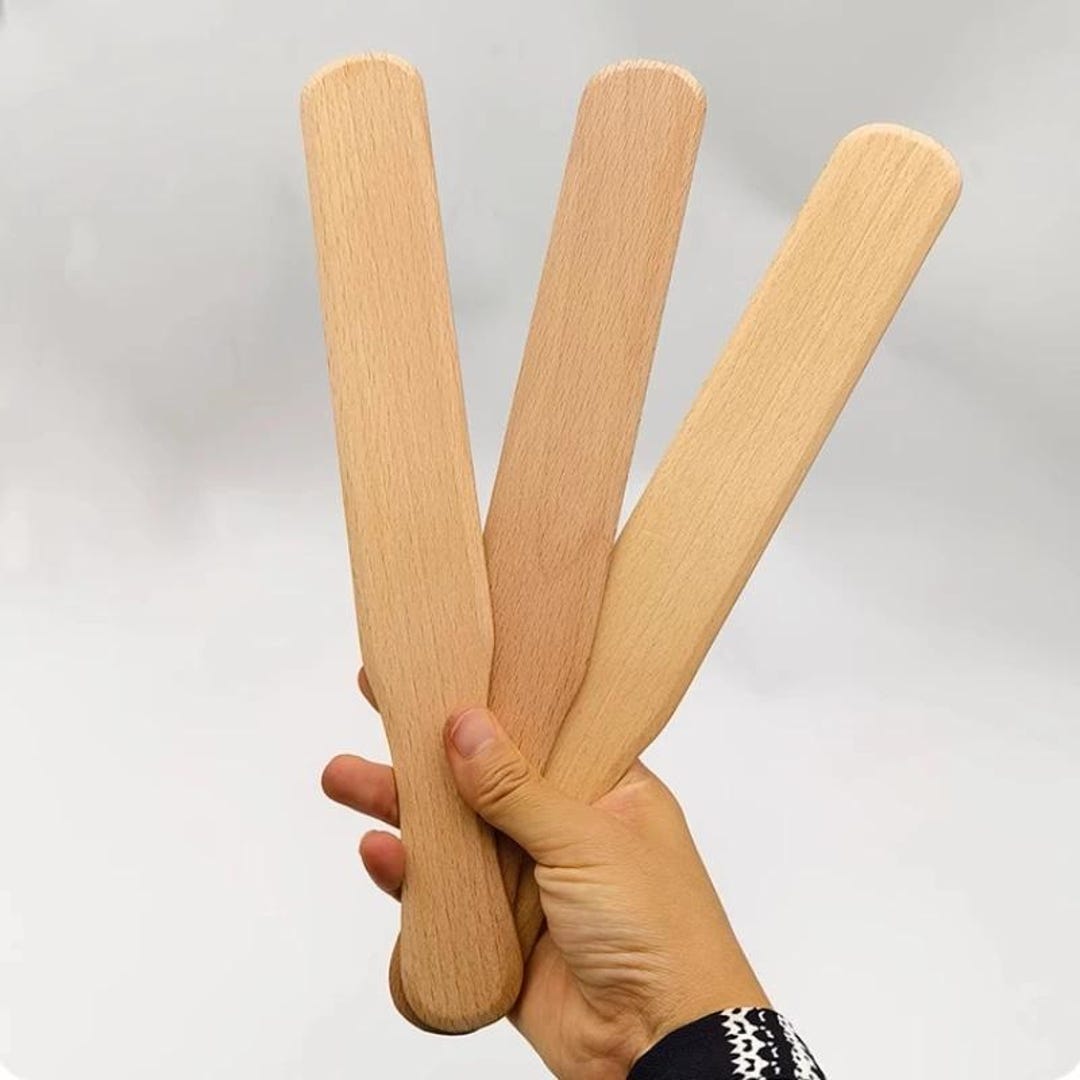 Wooden Clay Clapper Board, Grooved Ribbed Pottery Shaping, Clay ...