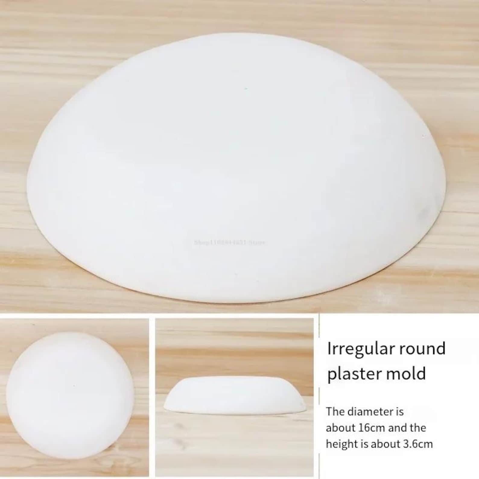 Gypsum Pottery Mold, Round, Triangle, Geometric, Long Service Life, for ...