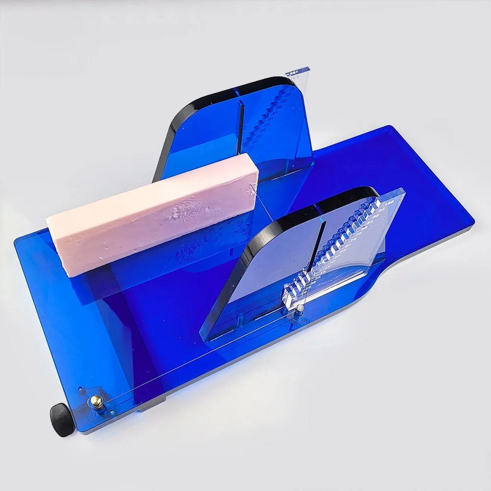 Adjustable Acrylic Soap Cutter Box, Accurate Wire Cutting Slicer Tool ...