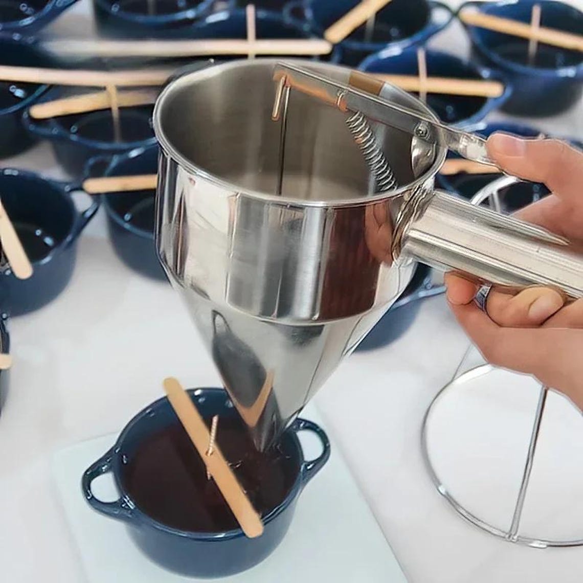 Stainless Steel Candle Liquid Dispensers, 1 or Set Sturdy Handle ...