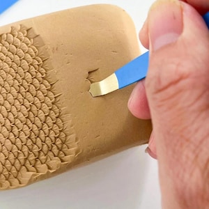 Copper Dragon Scale Texture Tool, Tungsten Steel, Fish Tile Pattern ...