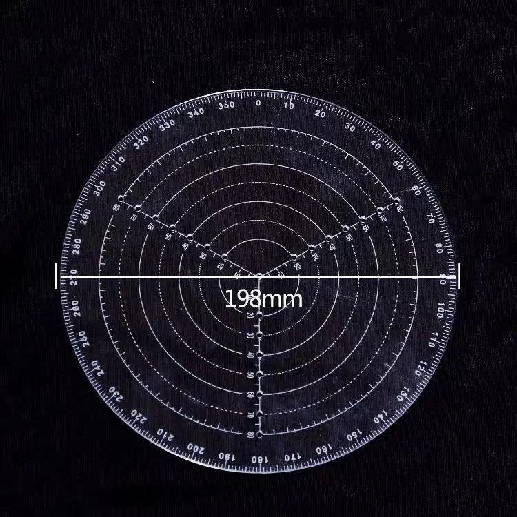 Acrylic Clay Measuring Tool, Drawing Clear Scale, Equal Parts Divided ...