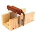 Wood Soap Cutting Box With Blade and Wavy Cutter, Soap Mold Wooden ...