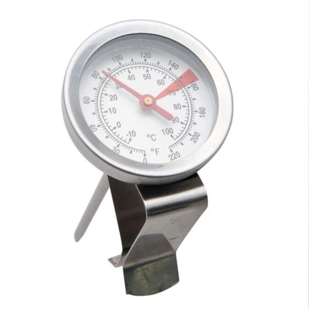 Wax Thermometer, Pyrex Glass Panel, Steel Shell, Fast Reading for DIY ...