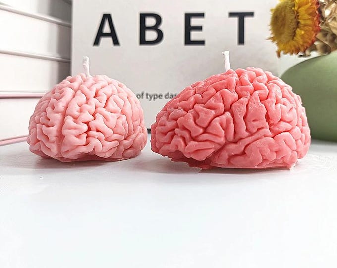 Silicone Brain Mold-creative Brain Resin Molds-brain Candle Mold-brain ...