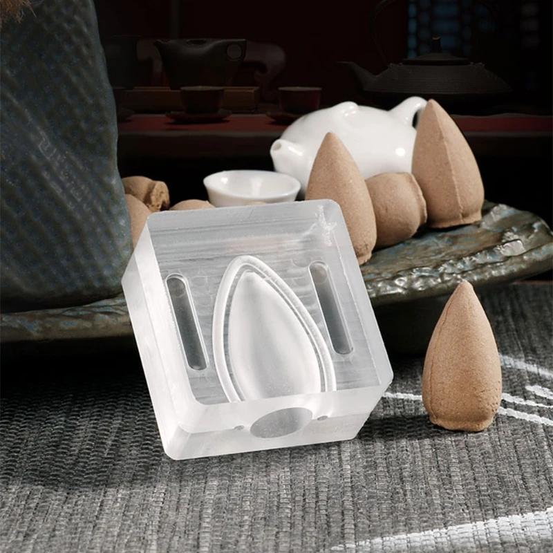 Incense Cone Making Mold, Transparent Acrylic, Tower Aromatherapy Shape ...