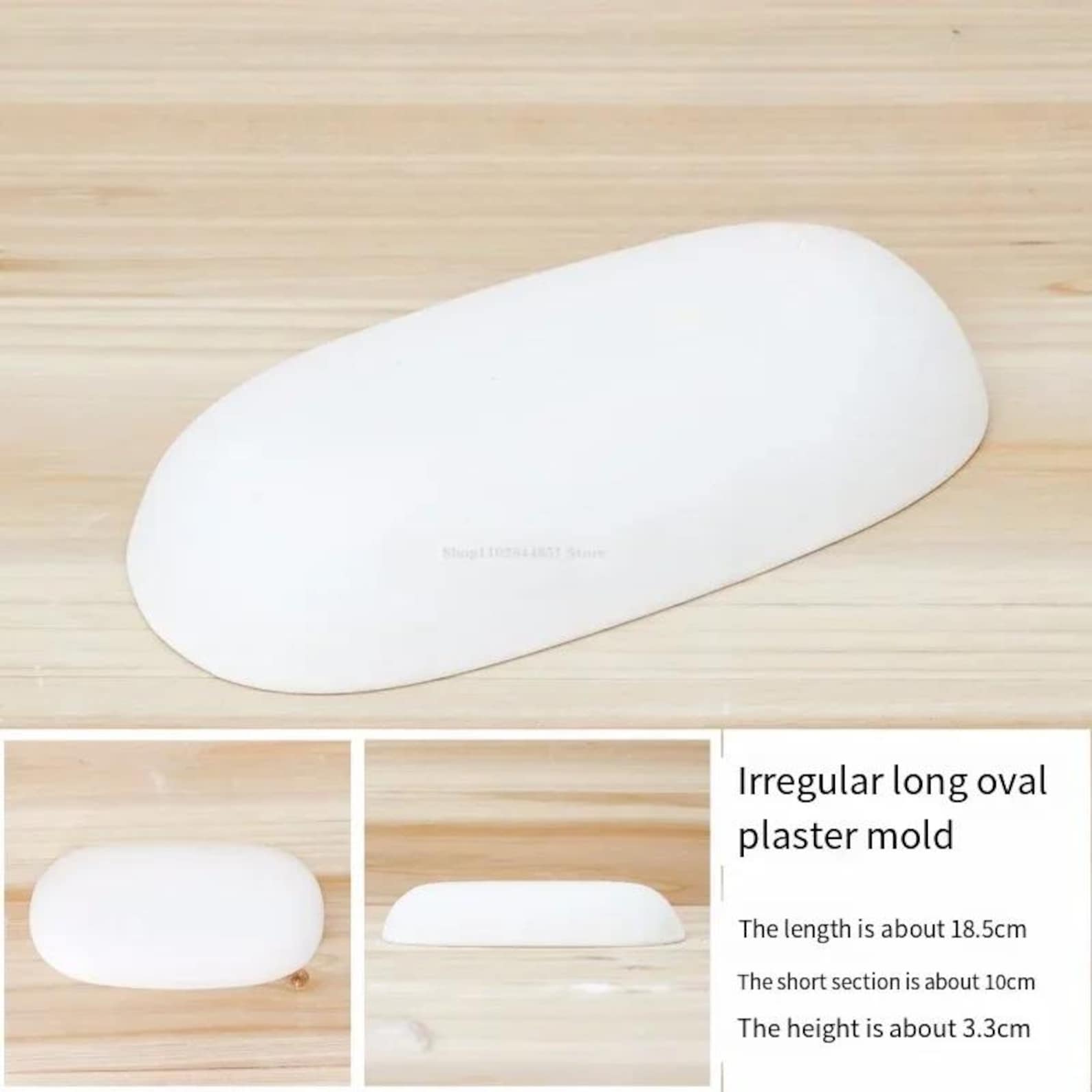 Gypsum Pottery Mold, Round, Triangle, Geometric, Long Service Life, for ...