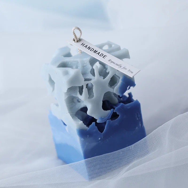 Square Candle Transparent Mold, Acrylic Plastic Aromatherapy Cave Craft ...