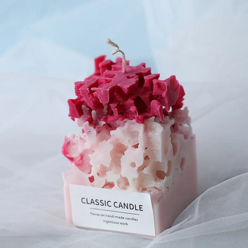 Square Candle Transparent Mold, Acrylic Plastic Aromatherapy Cave Craft ...