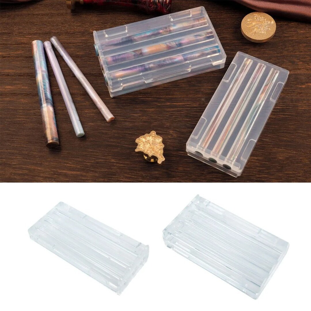 Wax Stick Silicone Mold, Clear, Long Flexible Template, for DIY ...