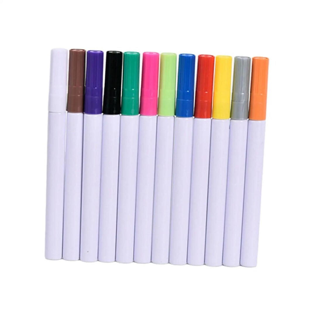 12pcs, Pottery Overglaze Marker Pens, Quick Drying Ink, for DIY ...