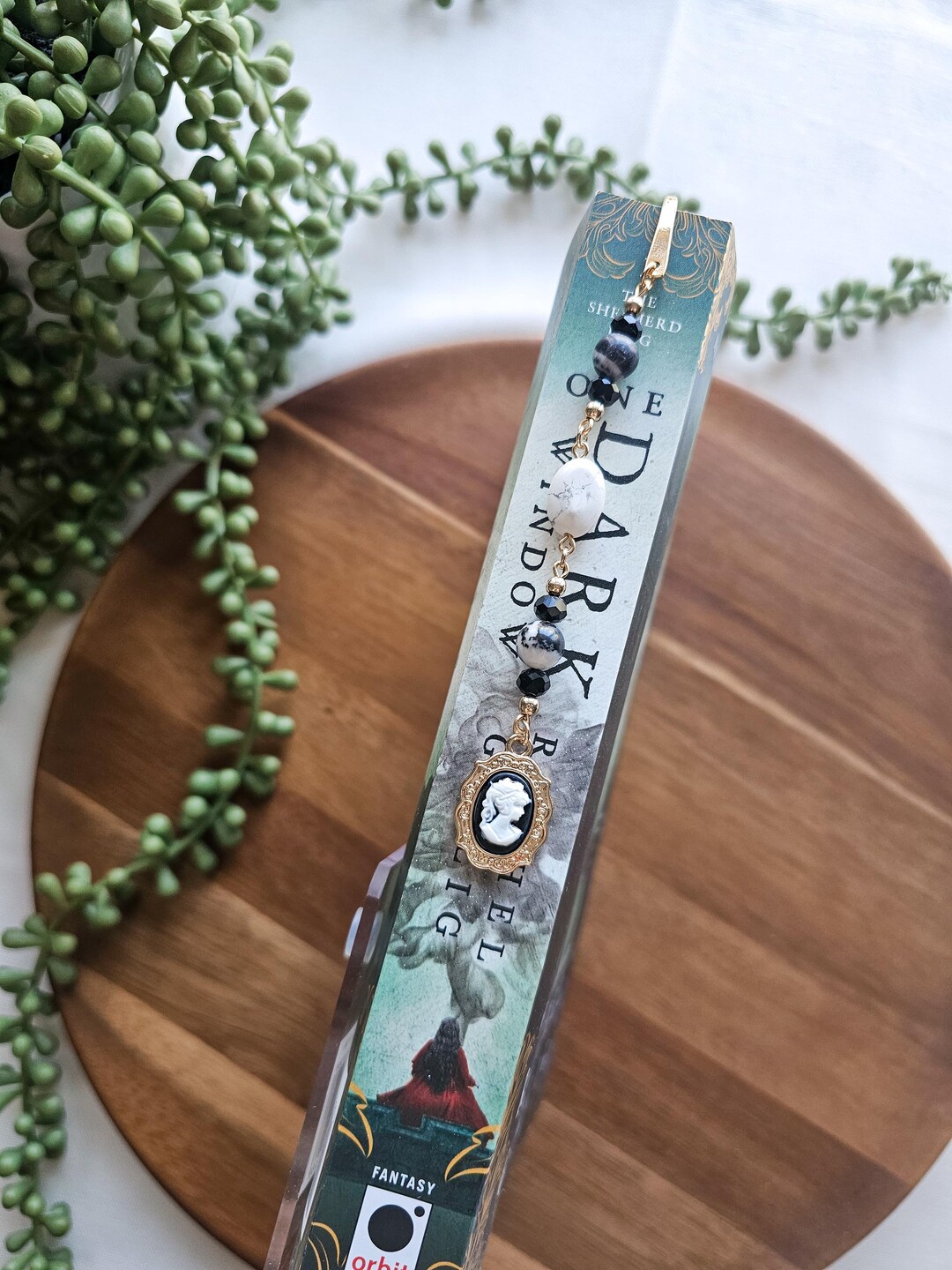 Ophelia Charm Bookmark: Book Lover Gift, Dark Academia Reader Accessory ...