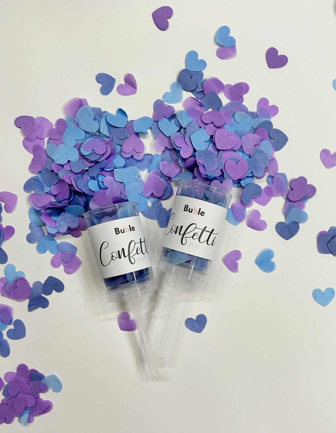 Happy Birthday Confetti Popper Biodegradable Confetti Push Pop Birthday ...