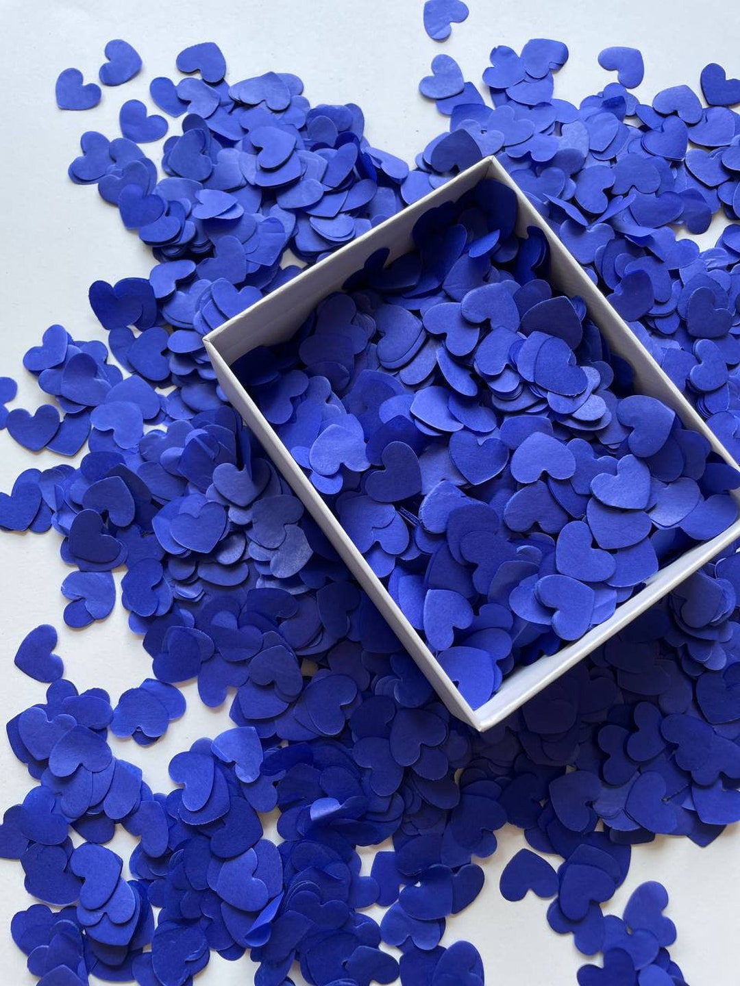 Biodegradable Wedding Confetti, Baby Blue&pink Confetti Hearts, Bulk ...