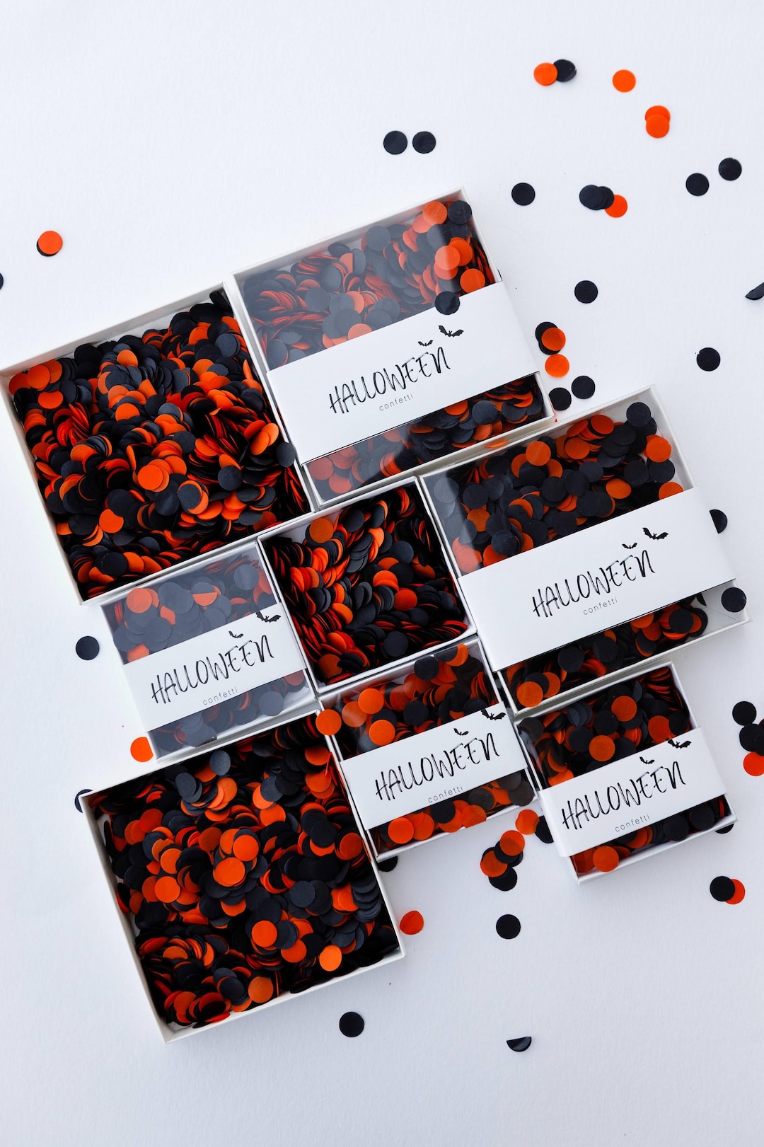 Biodegradable Confetti Halloween Decoration, Halloween Confetti, Black ...