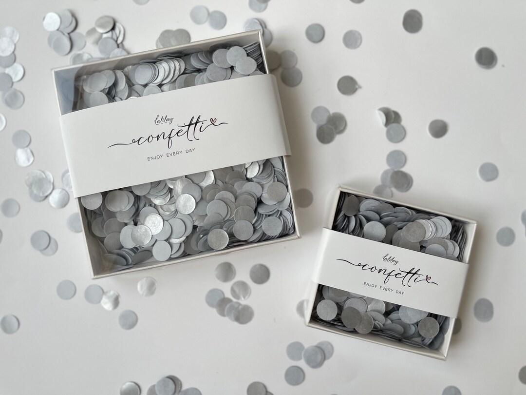 Eco Confetti Biodegradable Wedding Confetti Paper Circle Confetti ...