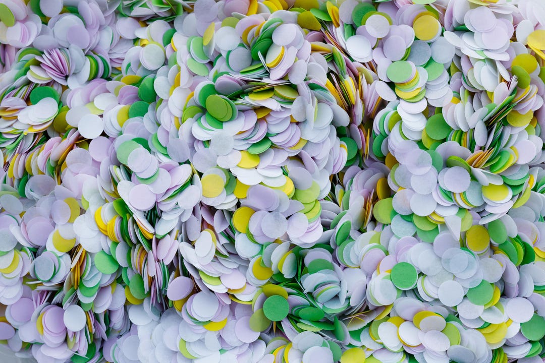 Biodegradable Confetti, Spring Wedding, Festival Theme Wedding, Bulk ...