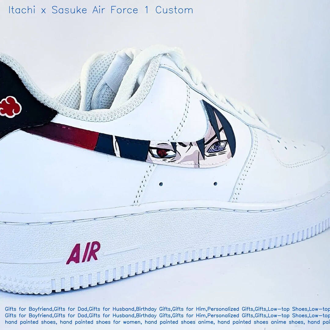 Itachi X Sasuke Air Force 1 Custombuy Now: Luxetsy.com/pu-417 - Etsy