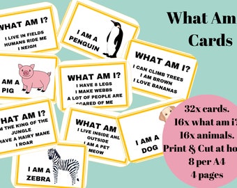 Who Am I? - Job People Matching Card Game for Children - Etsy