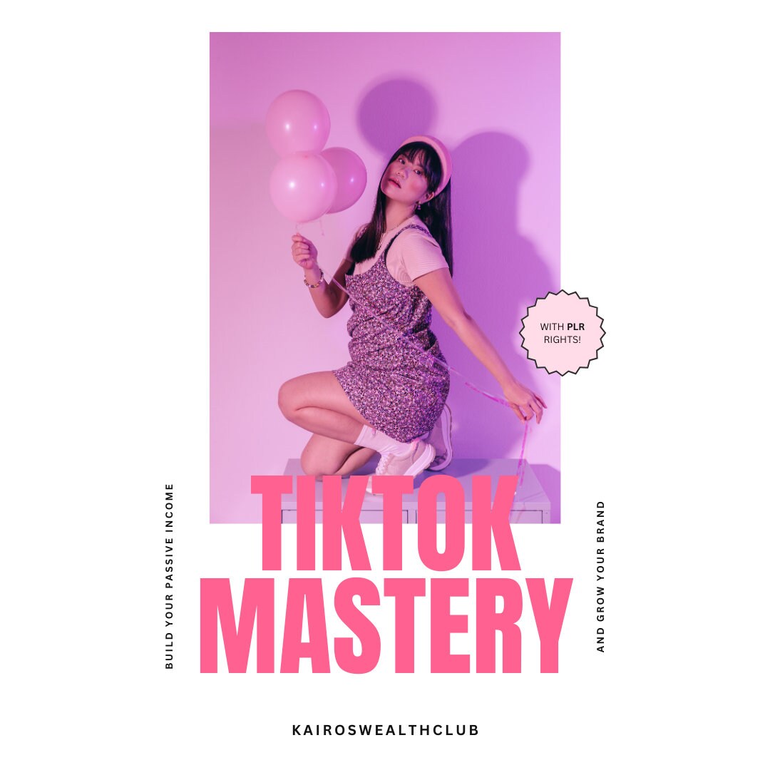 Tiktok Mastery Playbook Guide Build Your Brand Monetise Strategies Create Content That Converts ...