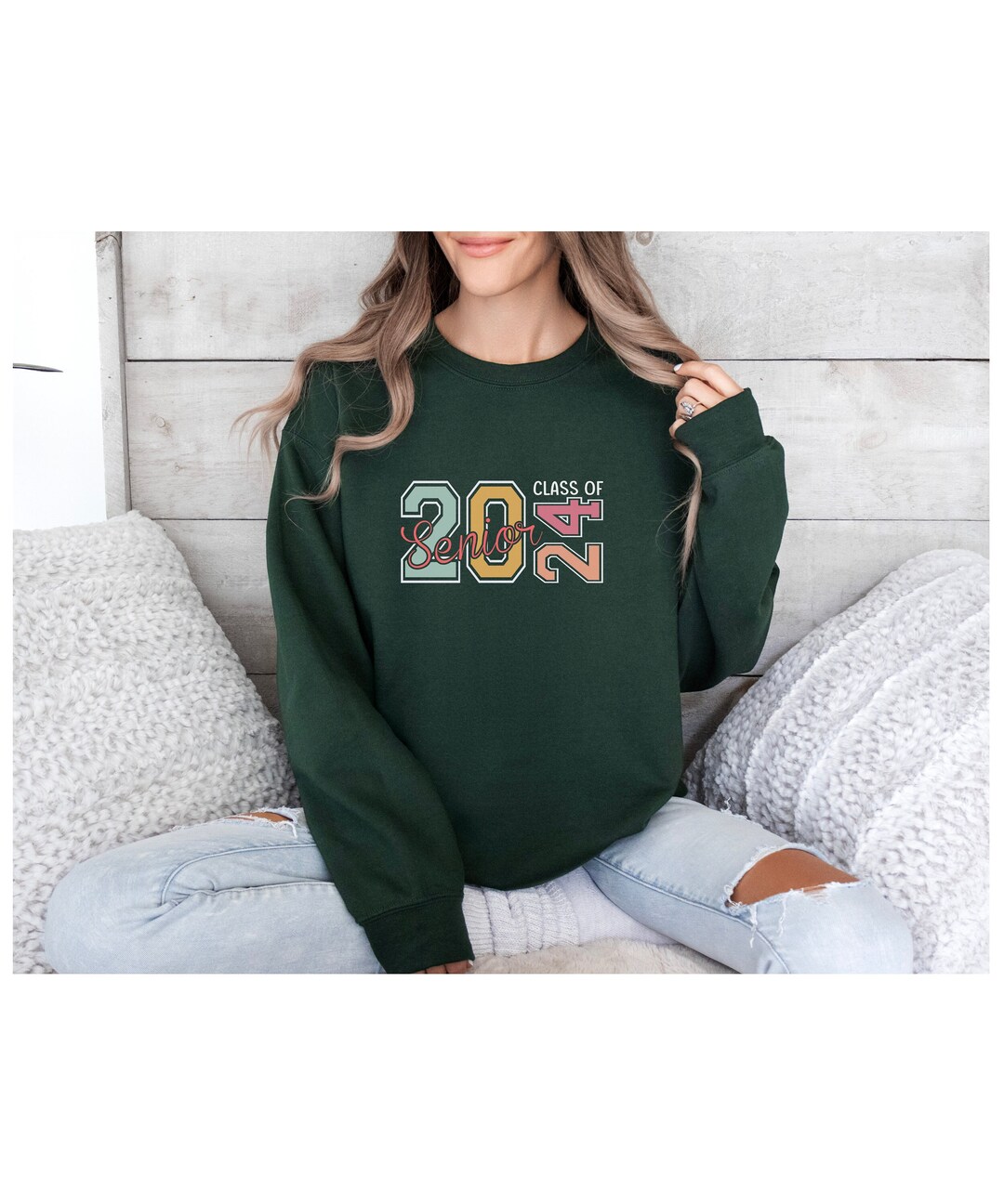 Senior 2024 Sweatshirt, Class of 2024 Sweatshirt, 2024 Graduate ...