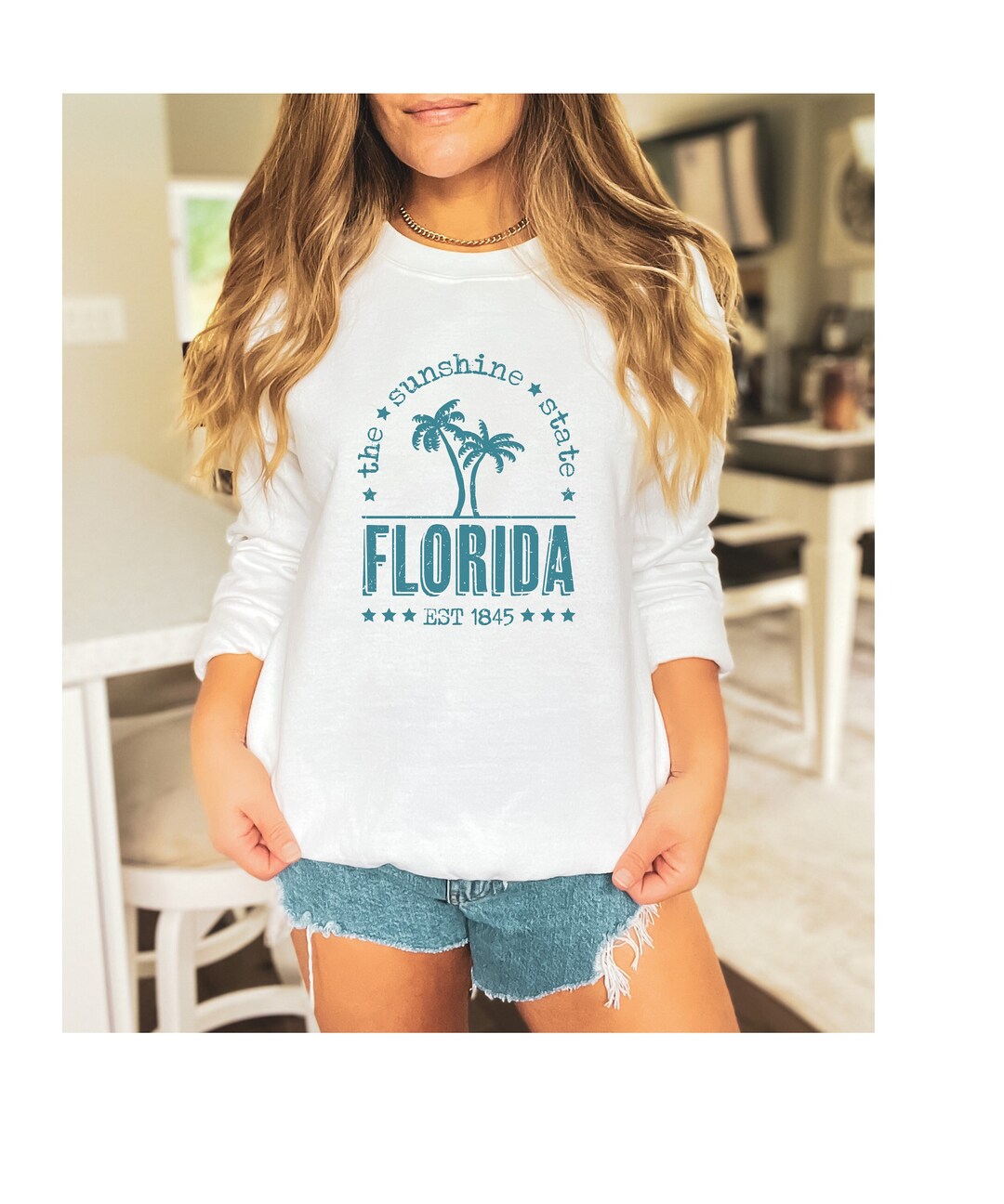 Florida Crewneck, Florida Sweatshirt, Florida State Sweatshirt, Florida ...