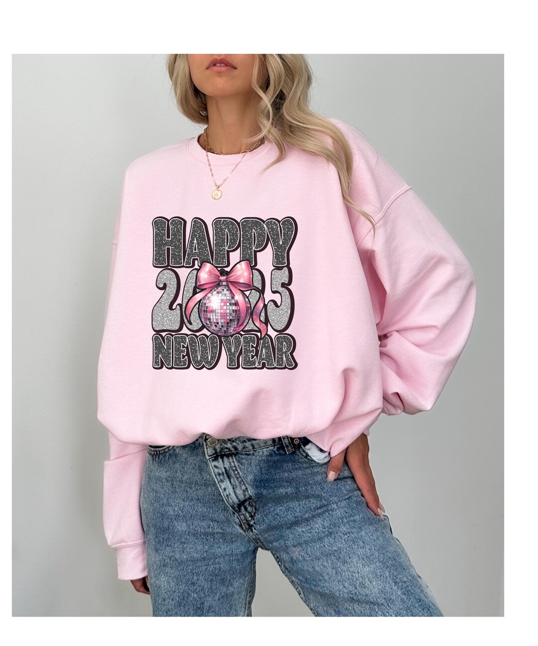 Happy New Year 2025 Sweater, New Year Sweatshirt, New Year Party ...